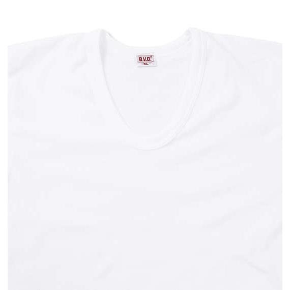 大きいサイズ メンズ B.V.D. U首半袖Tシャツ 5L 6L : 1249-2271-1-20 : 大きいサイズの専門店ビックリベロ - 通販 - Yahoo!ショッピング