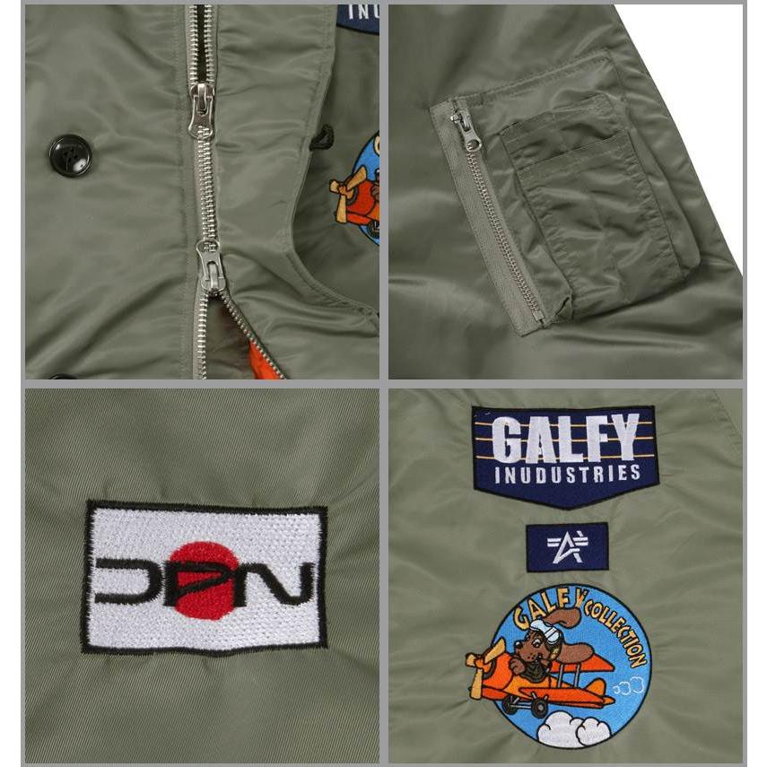 GALFY 大きいサイズ メンズ INU-2B フライトジャケット 3L 4L 5L 6L : 大きいサイズの専門店ビックリベロ - 通販 - Yahoo!ショッピング