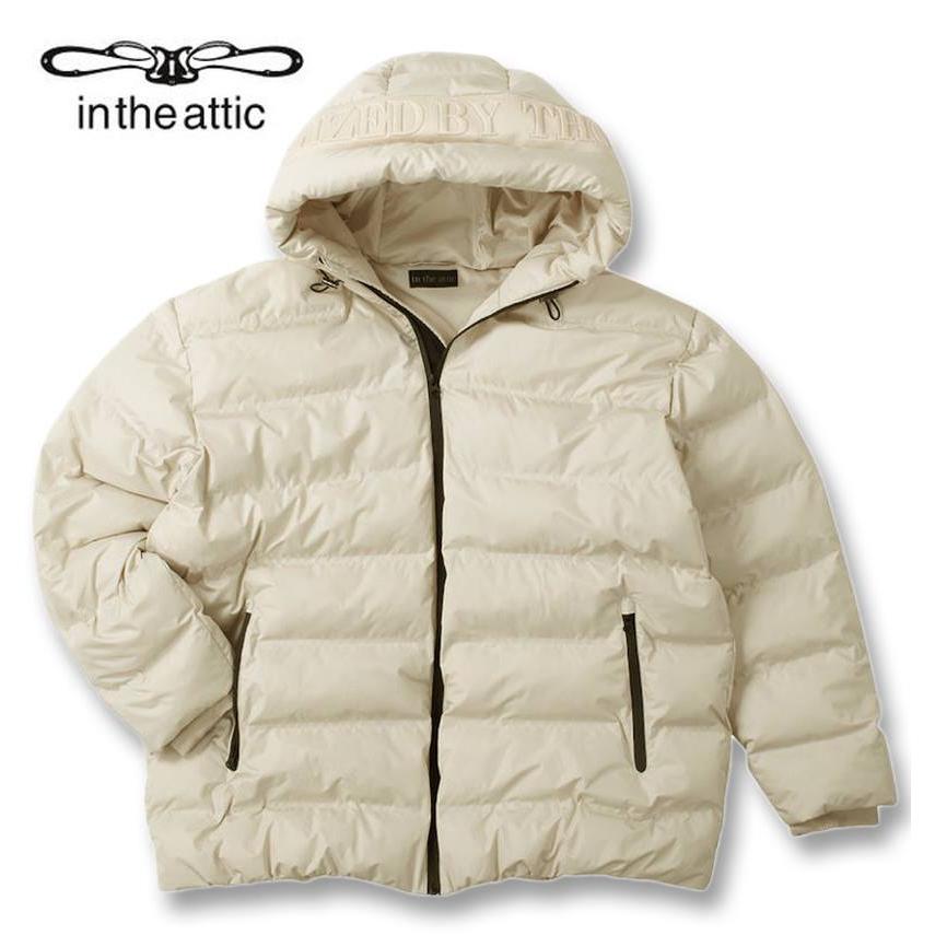 大きいサイズ メンズ in the attic 圧着キルト フードエンボス フェイクダウン ブルゾン 3L 4L 5L 6L : 1253-4341-1-138 : 大きいサイズの専門店ビック ...