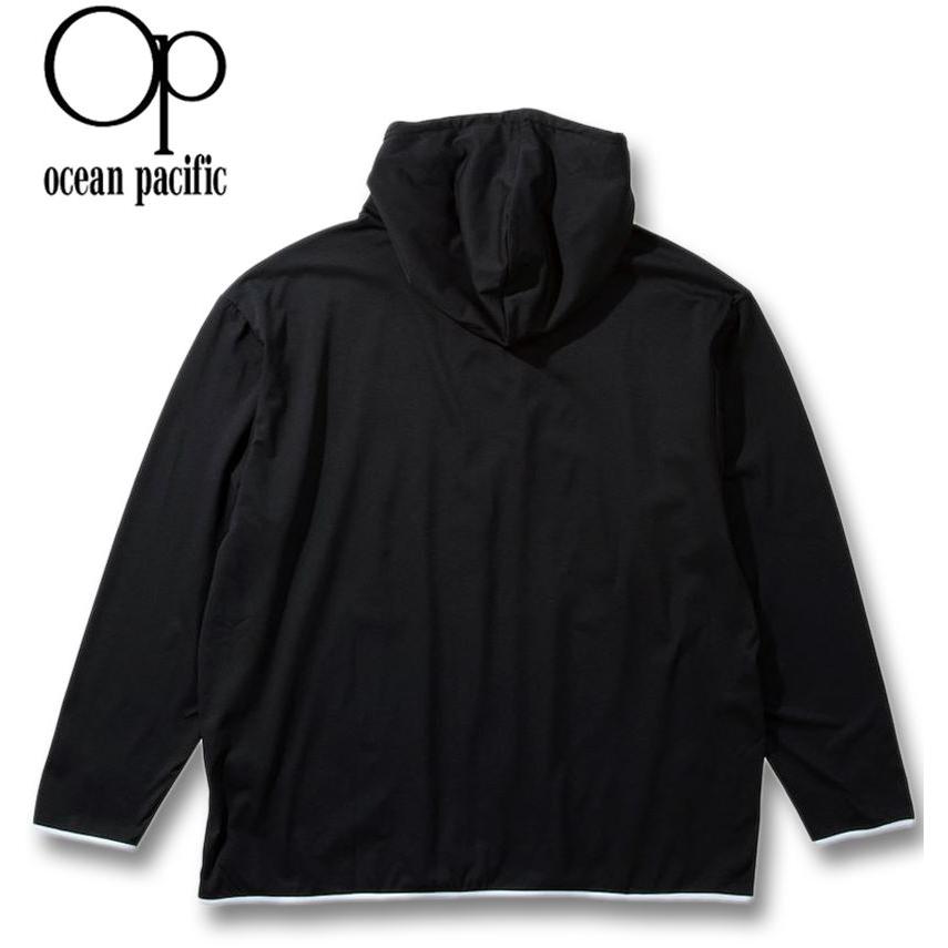Ocean Pacific 大きいサイズ メンズ OCEAN PACIFIC PEARTEX UV 長袖 フルジップパーカー ラッシュガード 3L 4L 5L 6L 8L : 大きいサイズの ...