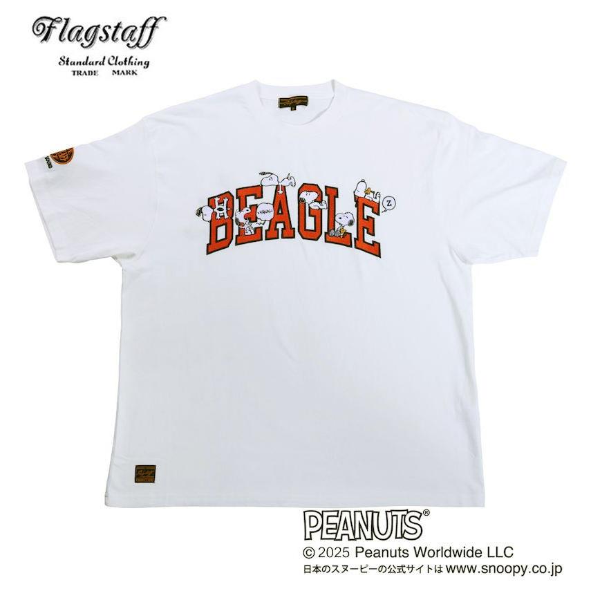 Flag staff 大きいサイズ メンズ FLAGSTAFF×PEANUTS スヌーピーコラボ 半袖 Tシャツ 3L 4L 5L 6L : 大きいサイズの専門店ビックリベロ - 通販 ...
