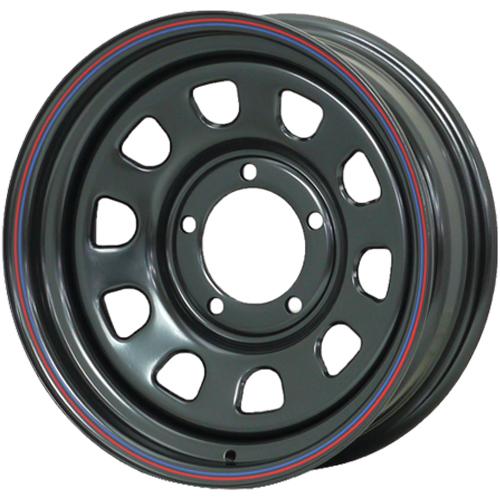 ホイール4本セット DAYTONA'S デイトナ ブラック 16インチ 5.5J 5穴139.7 -20 ジムニー :01-2247MS-TR413-4S:タイヤ ホイール ビックラック ...
