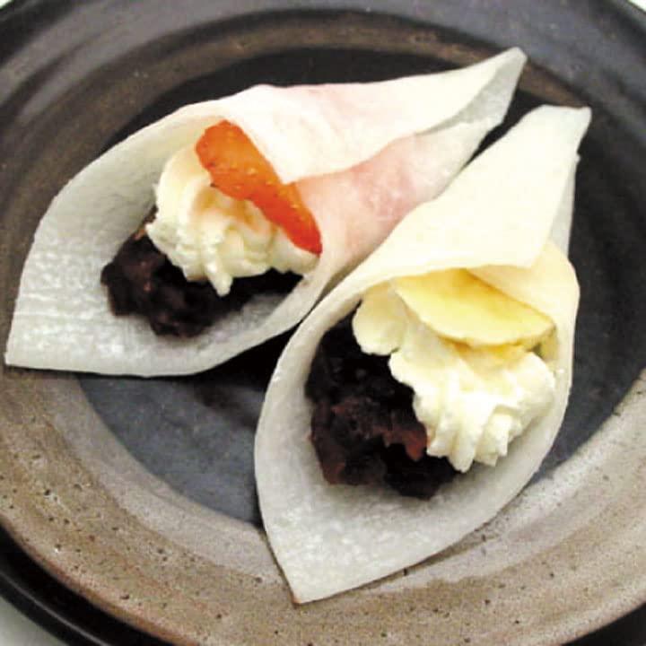 ぎゅうひクレープシート 白 10枚入 4266 : ビッグマロン - 通販 - Yahoo!ショッピング