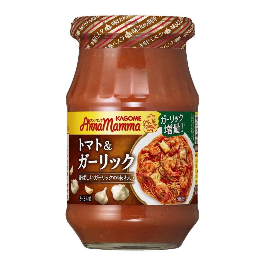 カゴメ アンナマンマ トマト&ガーリック 330g×6個 : ビッグマロン - 通販 - Yahoo!ショッピング