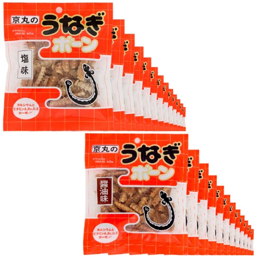 うなぎボーン 塩味26g×13袋+醤油味26g×12袋セット 京丸 : ビッグマロン - 通販 - Yahoo!ショッピング