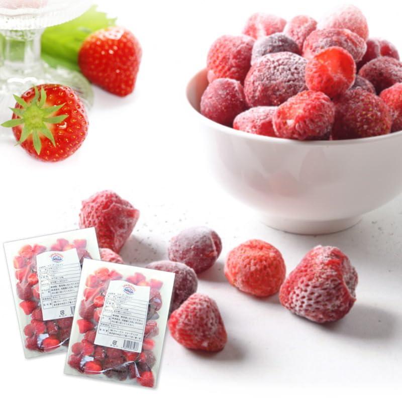 冷凍 ストロベリー 1kg （500g×2P）凍結 いちご 苺・ストロベリー【2P】・ : ビッグマロン - 通販 - Yahoo!ショッピング