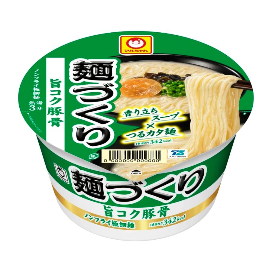 マルちゃん 麺づくり 旨コク豚骨 87g×12個 : ビッグマロン - 通販 - Yahoo!ショッピング