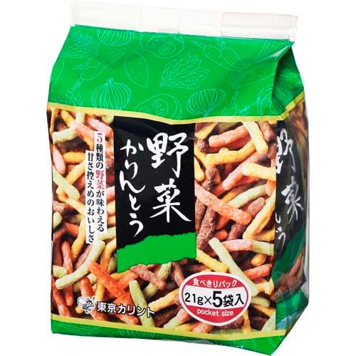 東京カリント 野菜かりんとう21g×5P 105g : ビッグマロン - 通販 - Yahoo!ショッピング