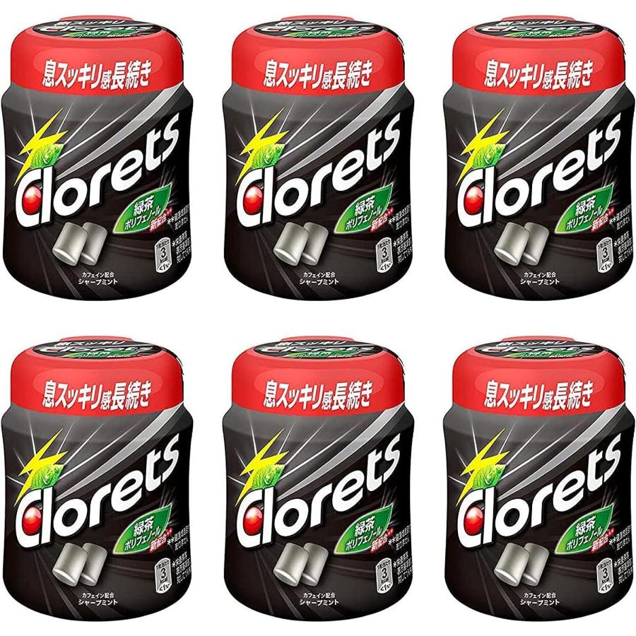 モンデリーズ クロレッツ クロレッツXPシャープミントボトルR 140g ×6個 : ビッグマロン - 通販 - Yahoo!ショッピング