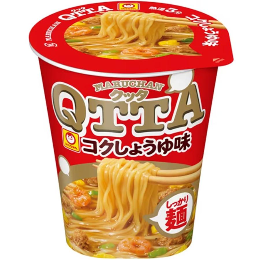 東洋水産 マルちゃん QTTA 6種アソート コクしょうゆ味、コク味噌味、シーフード味 75g、サワークリームオニオン味 82g、豚キムチ味 76g、 : ビッグマロン - 通販 ...