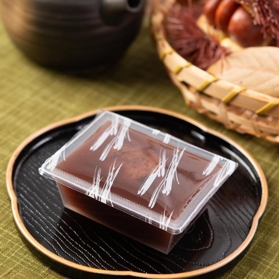 恵那清月堂 しぶ栗水ようかん (80g×4)×3 和菓子 : ビッグマロン - 通販 - Yahoo!ショッピング