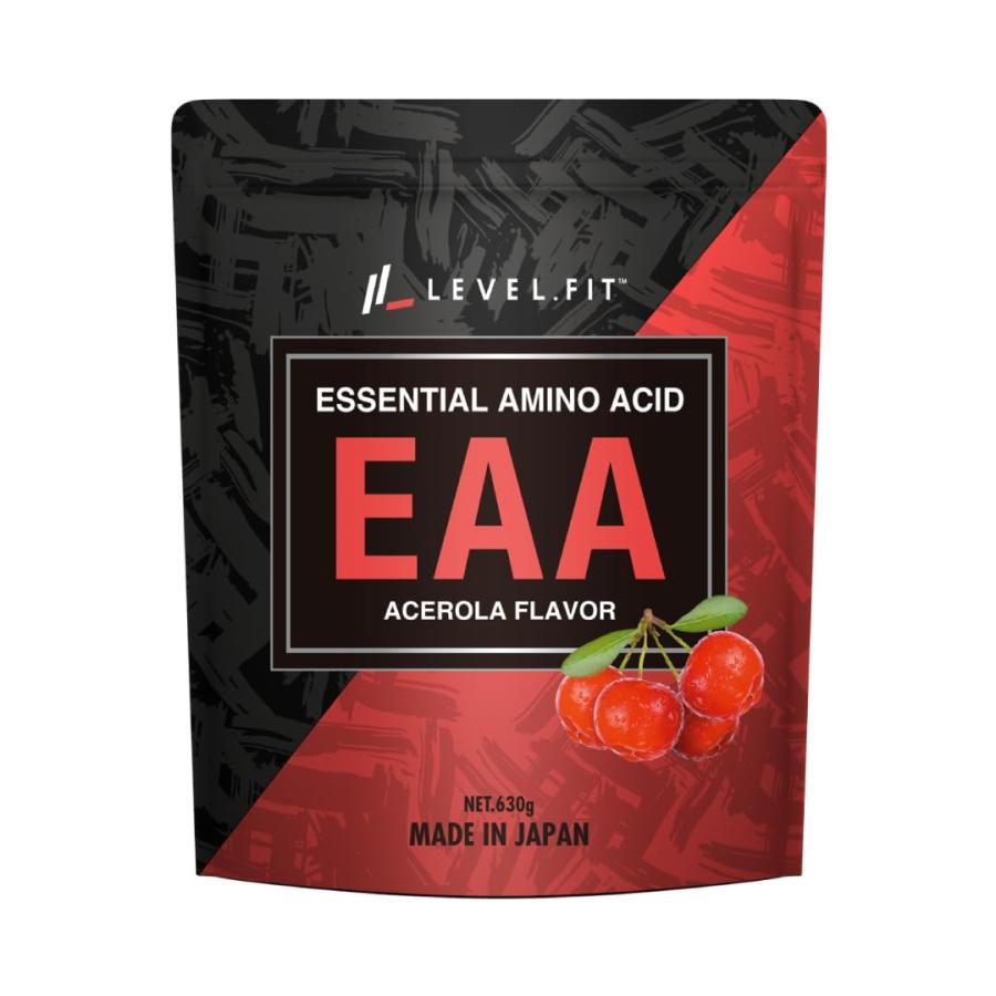 LEVEL．FIT EAA 人工甘味料不使用 無添加 アセロラ風味 630g : ビッグマロン - 通販 - Yahoo!ショッピング