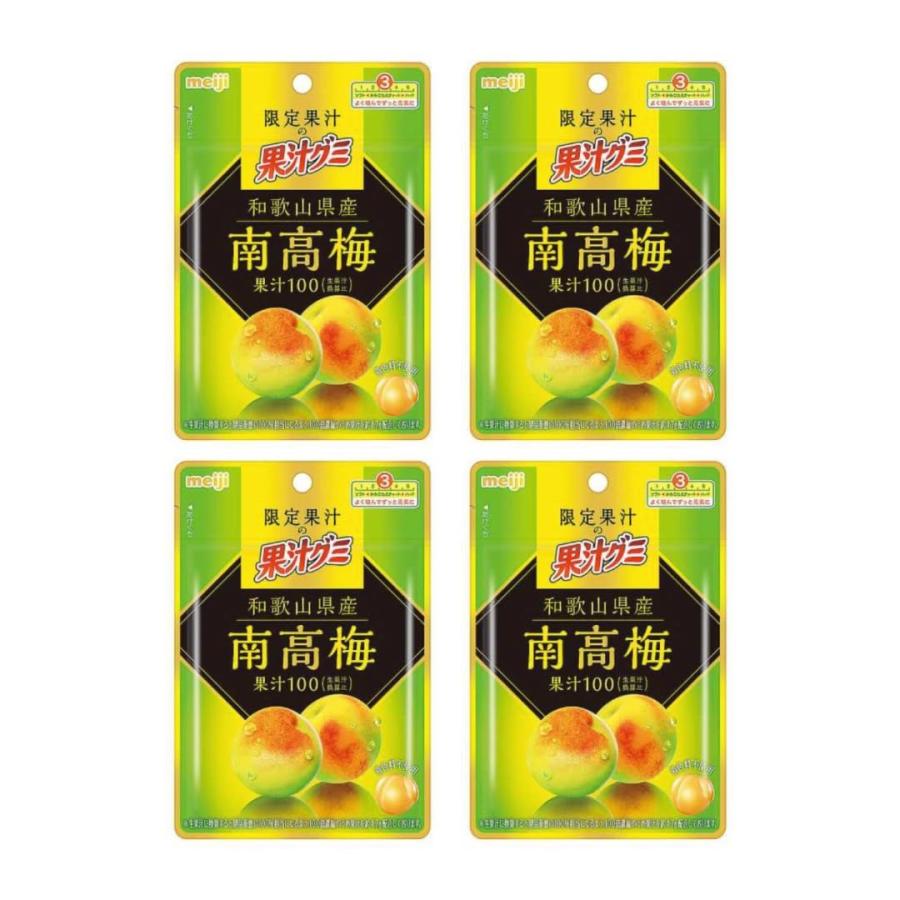 【まとめ買い】限定果汁の果汁グミ 南高梅 47g×4袋 : ビッグマロン - 通販 - Yahoo!ショッピング