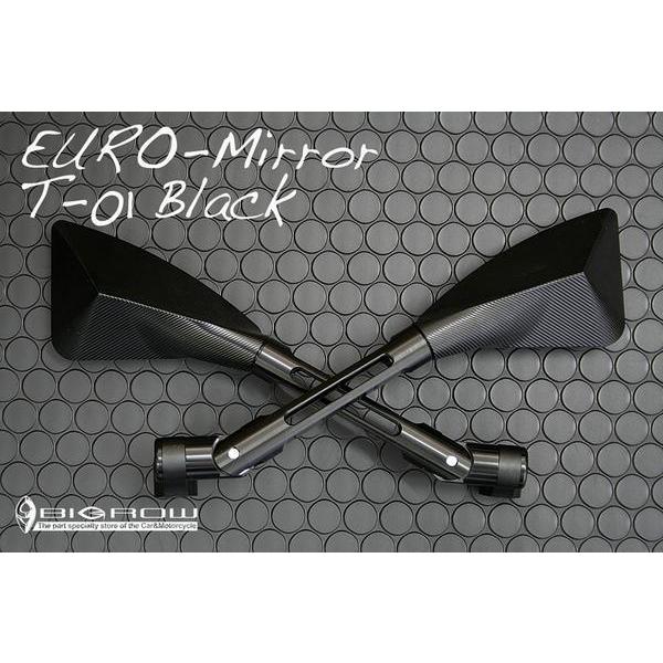 バックミラー EURO-T01（黒）ST250 ジクサー150 ジクサーSF250 Vストローム250 : ビッグロウYahoo!ショップ - 通販 - Yahoo!ショッピング