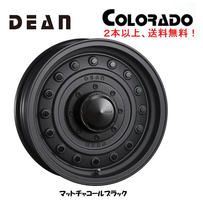 CRIMSON DEAN COLORADO クリムソン ディーン コロラド 200系 ハイエース 6.5J-16 +38 6H139.7 マットチャコールブラック 1本価格 2本以上ご注文にて ...