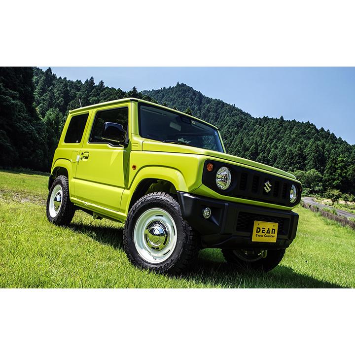 CRIMSON DEAN CROSS COUNTRY クリムソン ディーン クロスカントリー ジムニー 5.5J-16 +20 5H139.7 マーガレットホワイト 4本セット 送料無料 ...