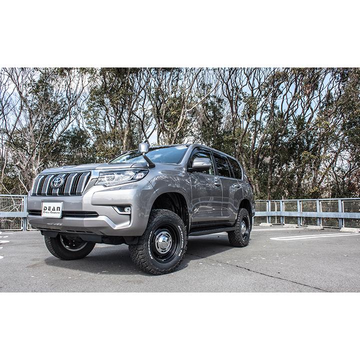 CRIMSON DEAN CROSS COUNTRY クリムソン ディーン クロスカントリー 120系 ハイラックス 8.0J-17 +20 6H139.7 マーガレットホワイト 4本セット ...