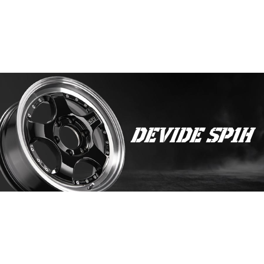 SSR SSR DEVIDE SP1H ディバイド エスピーワンエイチ 200系 ハイエース 6.5J-17 +38 6H139.7 グロス ...