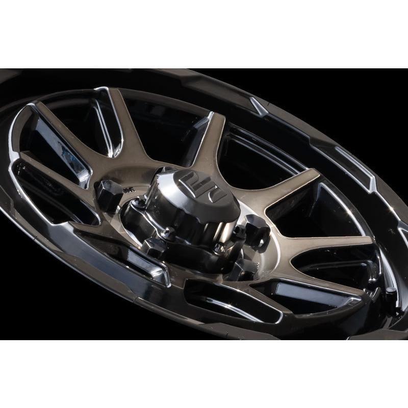 WEDS MUDVANCE 06 ウェッズ マッドヴァンス ゼロシックス 軽トラック 4.0J-12 +40 4H100 ブラックポリッシュブロンズクリア お得な4本SET 送料無料 ...
