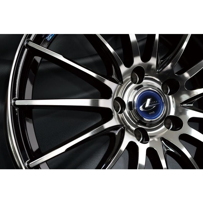 WEDS LEONIS NAVIA05 ウェッズ レオニス ナヴィア 05 6.5J-17 +42/+50 4H100 ブラック ミラーカットブラッククリアー 日本製 2本以上ご注文にて送料 ...