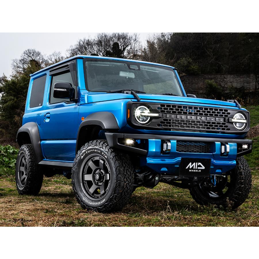 マルカサービス NITRO POWER ナイトロパワー M6 CARBINE カービン ジムニー シエラ 6.0J-16 -5 5H139.7 ダークブロンズ 4本セット 送料無料 : ビッグ ...