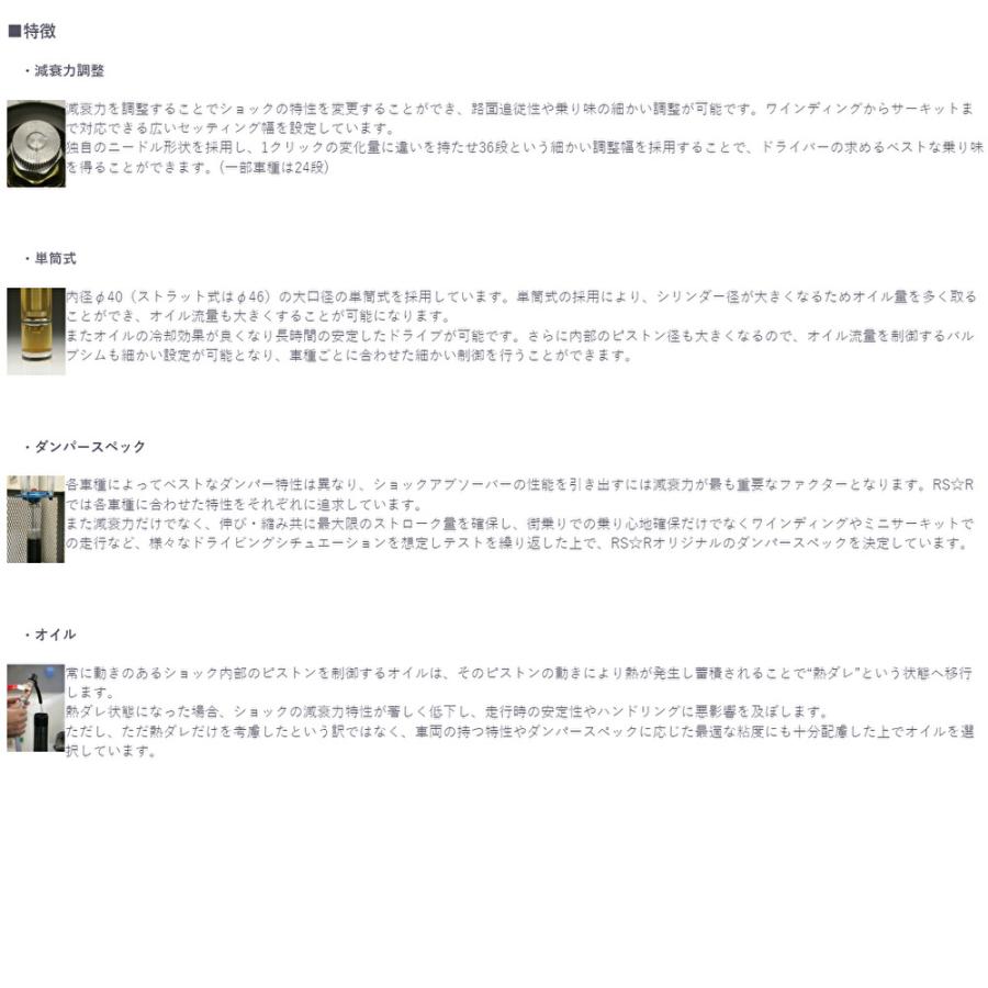 RSR RS-R Sports☆i rsr sport i ホンダ シビック タイプR FL5 [FF/2000 TB] ダンパーワーニングキャンセラー無し NSPH034M : ビッグラン ...