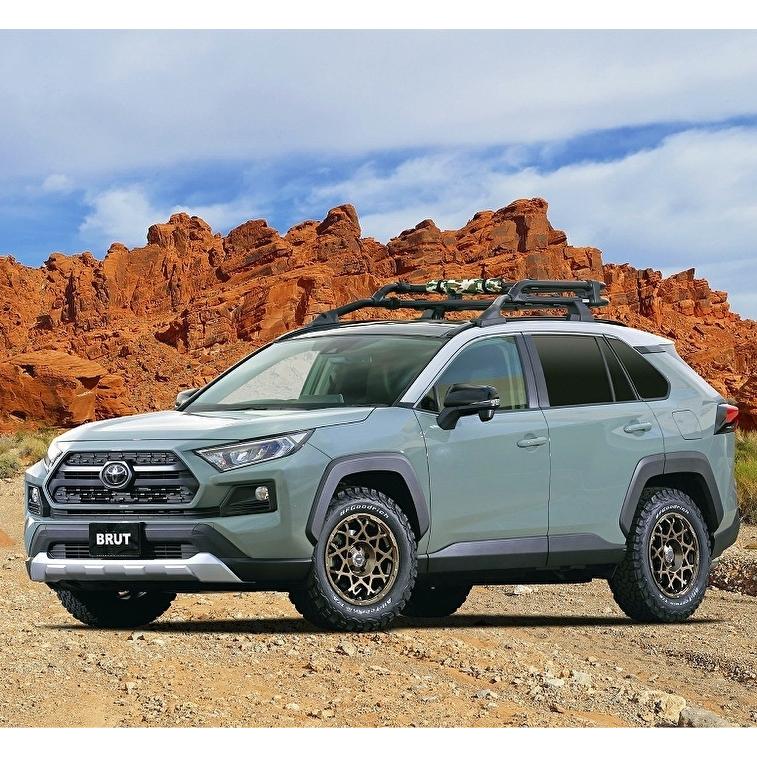 トライスターインターナショナル トライスター BRUT BR-55 ブルート br55 デリカD5 RAV4 8.0J-18 +40 ...