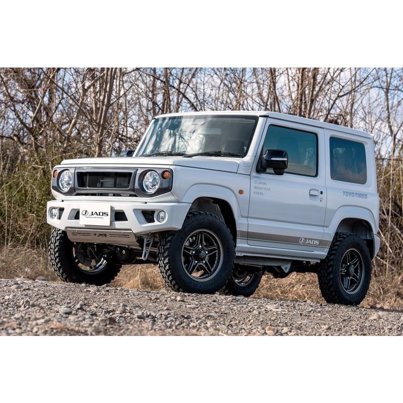 JAOS EXCEL JX3 ジャオス エクセル jx3 ジムニー 5.5J-16 +22 5H139.7 マットガンメタリック お得な4本SET 送料無料 :EXCEL-JX3-55J-16 ...