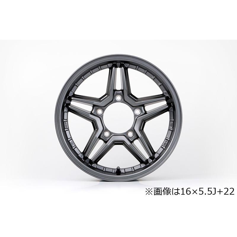 JAOS EXCEL JX3 ジャオス エクセル jx3 ジムニー シエラ 6.0J-16 ±0 5H139.7 マットガンメタリック お得な4本SET 送料無料 : excel-jx3-6j ...