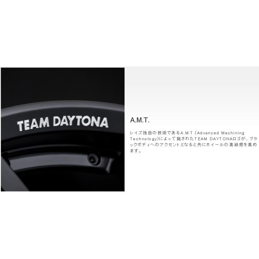 RAYS レイズ TEAM DAYTONA F6 Gain BLACK EDITION 150系 プラド 8.0J-17 +20 6H139.7 セミグロスブラック BOJ 1本価格 4本以上 ...