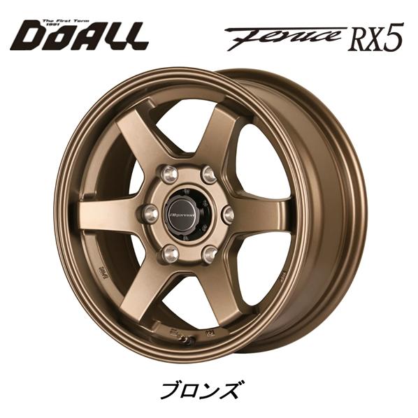 ドゥオール DOALL Fenice RX5 フェニーチェ アールエックス ファイブ 200系 ハイエース 6.5J-16 +38 6H139.7 ブロンズ 4本セット 送料無料 : ビッグ ...