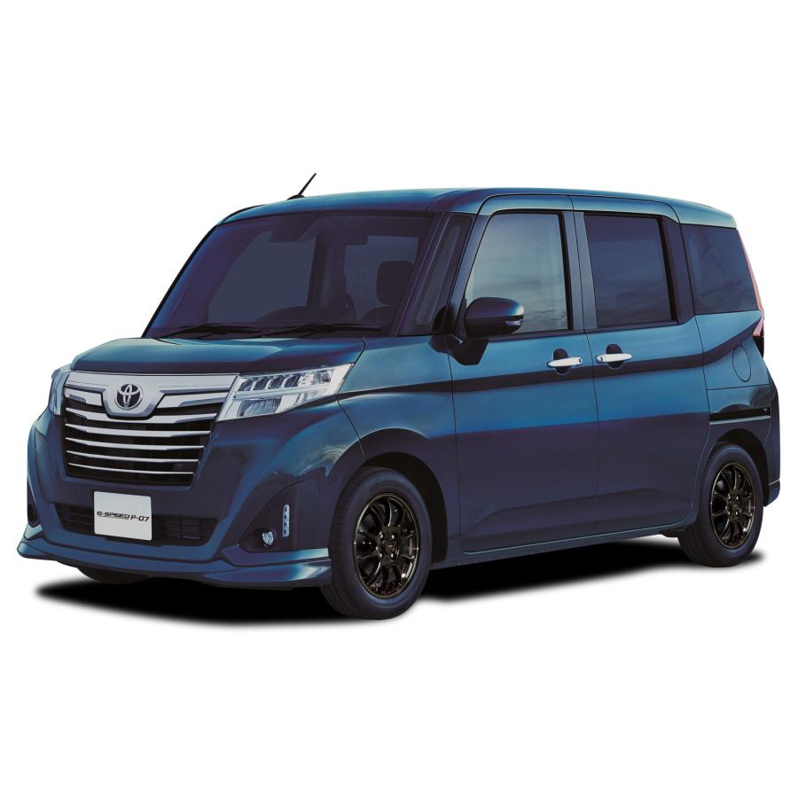 HOT STUFF ホットスタッフ G SPEED P-07 ジースピード P07 コンパクトカー 5.5J-15 +43/+50 4H100 ブラック&ブロンズクリア お得な4本セット 送料 ...