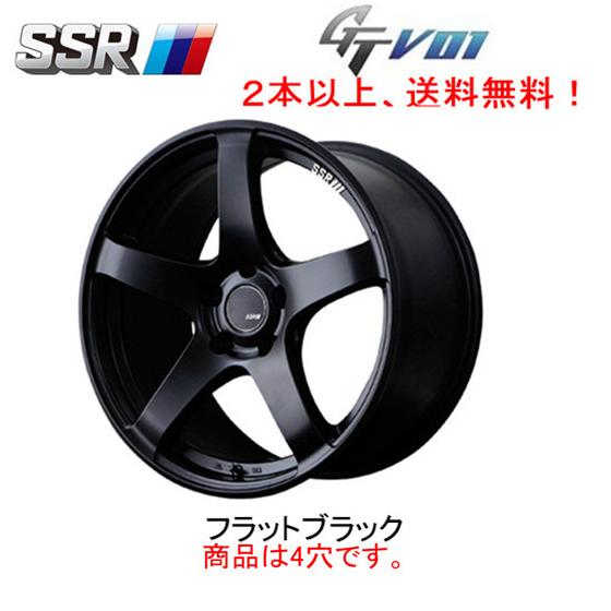 SSR GTV01 エスエスアール ジーティーブイゼロワン 7.0J-17 +42 4H100 フラットブラック 1本価格 2本以上ご注文にて送料無料 : ビッグラン市毛Yahoo!店 ...