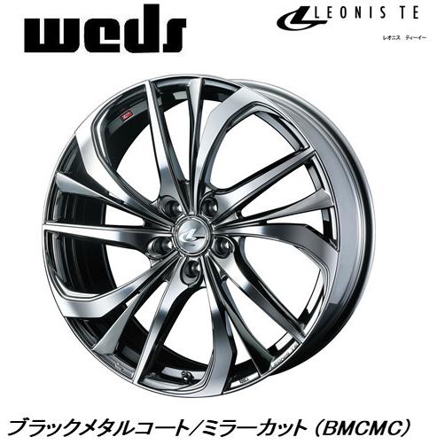 WEDS LEONIS TE ウェッズ レオニス ティーイー 軽自動車 4.5J-15 +45 4H100 ブラックメタルコート/ミラーカット 4本セット 送料無料 : ビッグラン市毛 ...