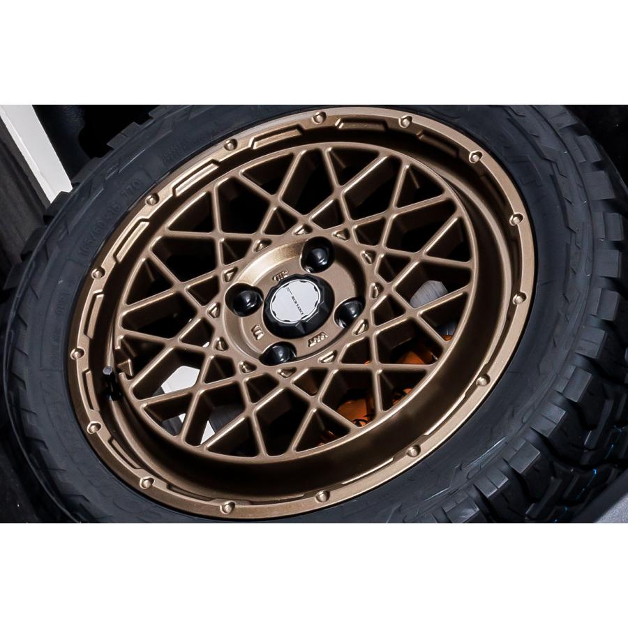 WEDS ADVENTURE MUD VANCE 09 ウェッズ マッドヴァンス ゼロナイン 軽トラック 4.0J-12 +40 4H100 マットブロンズ 1本価格 2本以上ご注文にて送料 ...