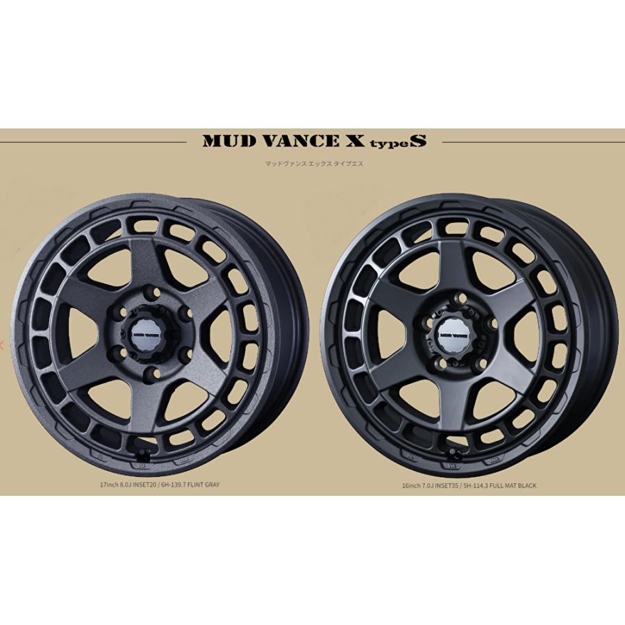 WEDS ADVENTURE MUDVANCE X Type S マッドヴァンス エックス タイプ エス ジムニー シエラ 6.0J-15 ±0 5H139.7 フリントグレイ 4本セット ...