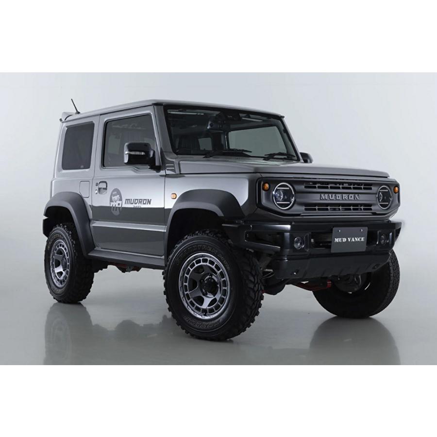 WEDS ADVENTURE MUDVANCE X Type S マッドヴァンス エックス タイプ エス ジムニー シエラ 6.0J-15 ±0 5H139.7 フリントグレイ 4本セット ...