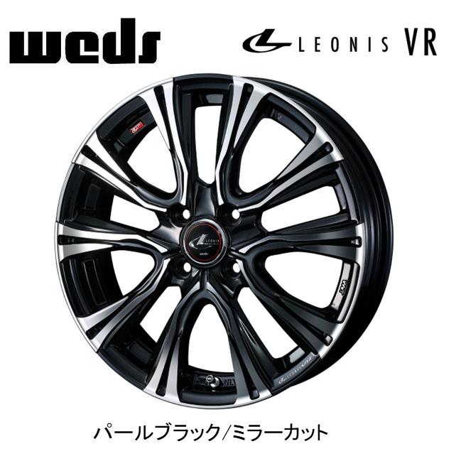 WEDS LEONIS VR ウェッズ レオニス ブイアール 6.5J-17 +42/+50 4H100 パールブラックミラーカット 4本セット 送料無料 : ビッグラン市毛Yahoo!店 ...