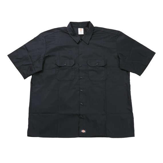 Dickies 1574半袖ワークシャツ 大きいサイズ メンズ DICKIES ブラック : 大きいサイズ専門のMID - 通販 - Yahoo!ショッピング