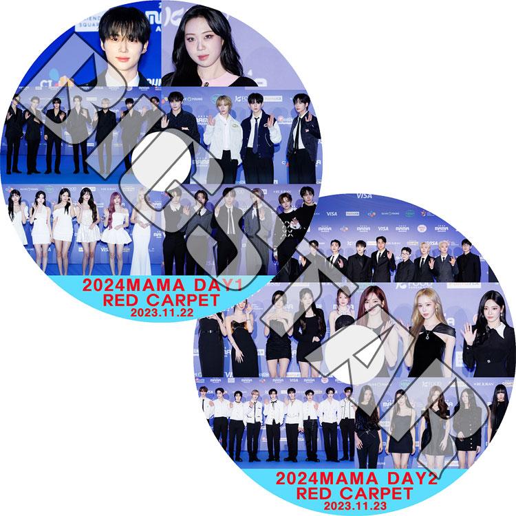K-POP DVD 2024 Mnet Asia Music Awards IN JAPAN 1-2DAY RED CARPET 2枚SET ...
