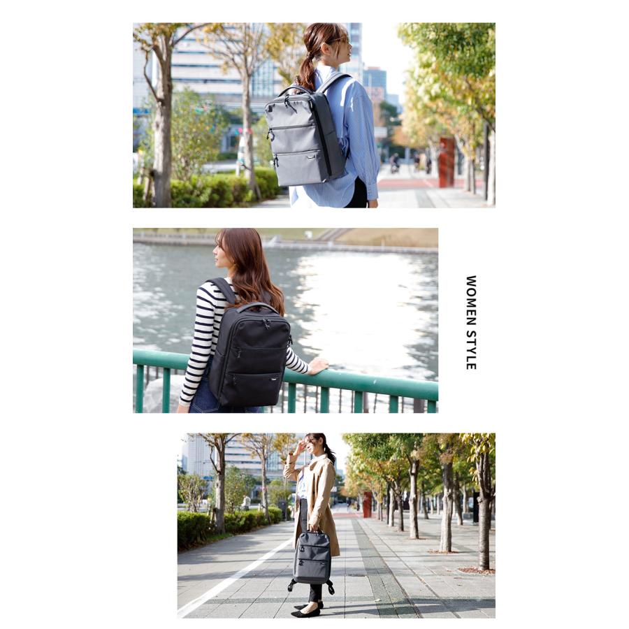 Evoon 公式 マルチデイパックair 男女兼用 メンズ レディース 990g 軽量 18L 多機能 多収納 多ポケット 撥水 防汚 防傷 YKK PC パソコン 15.6インチ リュック ...