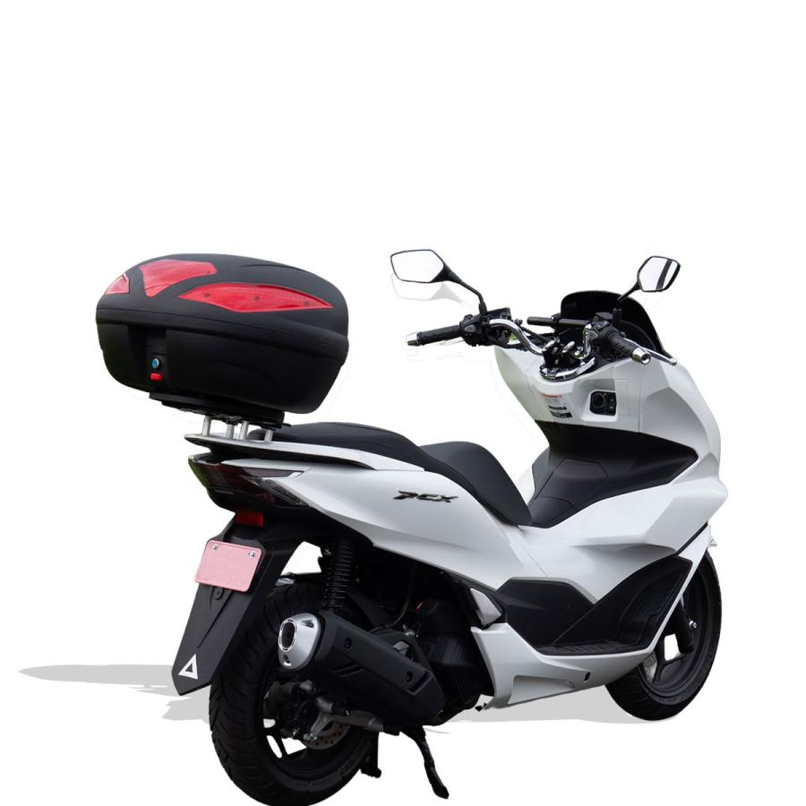 ワールドウォーク 1年保証付き キャリアネット付！ ホンダ PCX 各年式 リアキャリア ボックスセット 43L : ワールドウォーク Yahoo!店 - 通販 - Yahoo!ショッピング