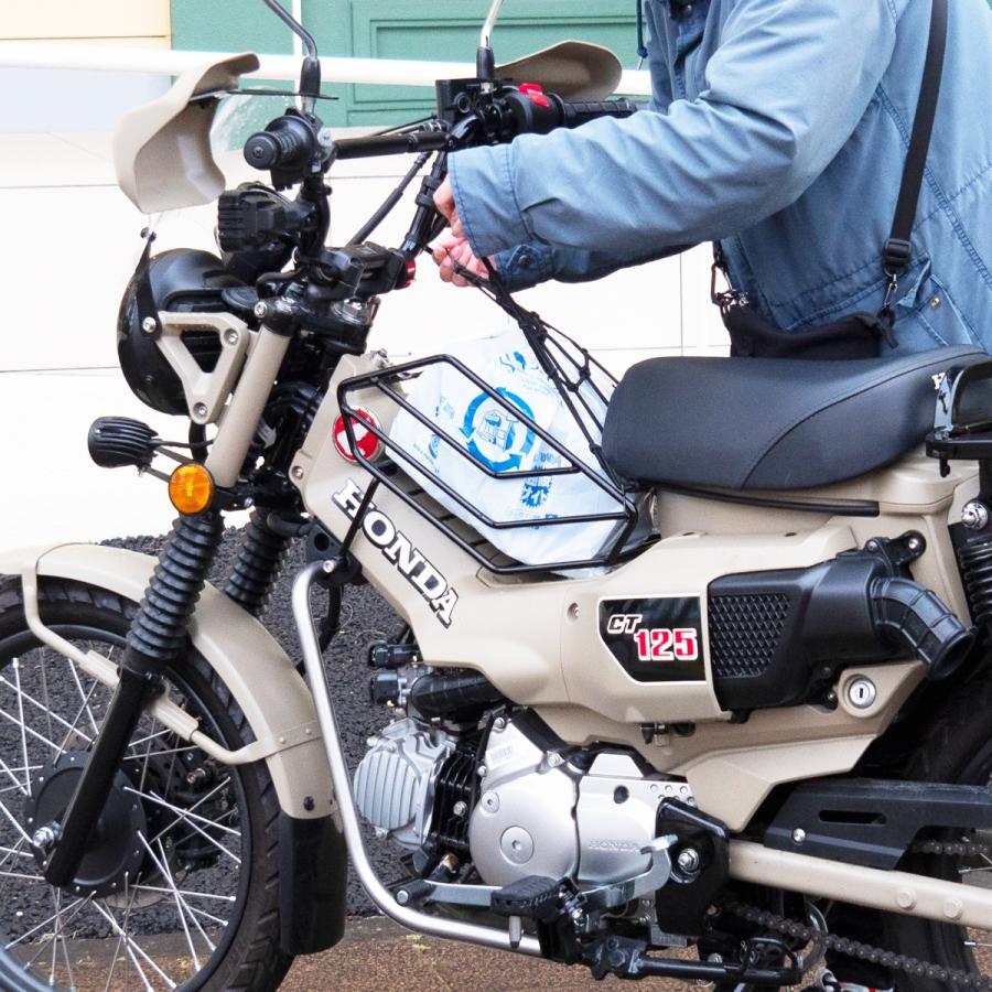 日本製 送料無料 ツーリングネットサービス ホンダ CT125 ハンターカブ センターバスケット センターキャリア JA55 JA65 :wca-bsk-1:ワールドウォーク Yahoo!店 ...