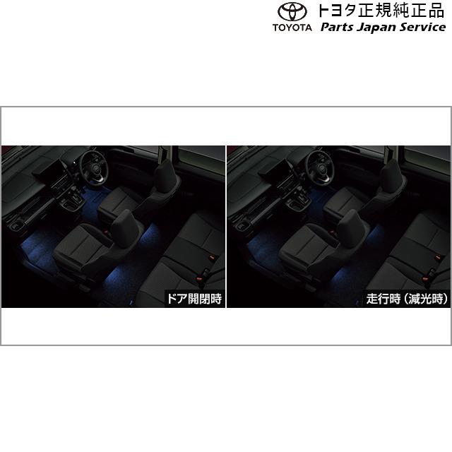 トヨタ 10系シエンタ インテリアイルミネーション(ブルー) MXPL10G MXPL15G MXPL12G MXPC10G MXPC12G 10sienta TOYOTA : パーツジャパン ...