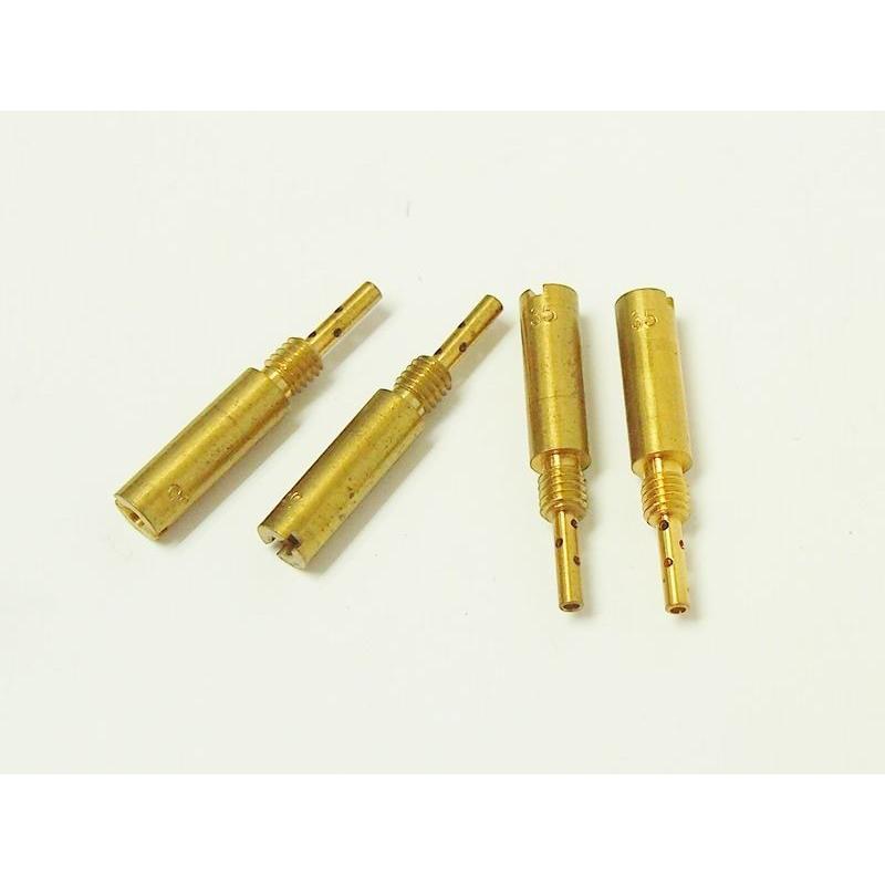 ドレミコレクション 10591 パイロットジェット 35番 4個セット Z2(1973年) エンジン キャブレター パーツ : バイクマン 2 ...