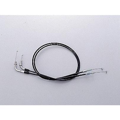 ハリケーン HB6031 スロットルケーブル W ブラック スティード400/600 250mmロング.シャドウ400/750(-'03 ...