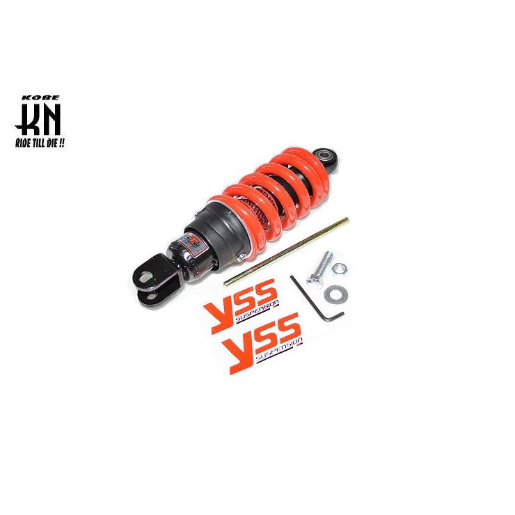 KN企画 SU-JYRO-235-DTG 車高UP 強化リアショック YSS DTGシリーズガスショック 235mm : バイクマン 2号店 - 通販 - Yahoo!ショッピング