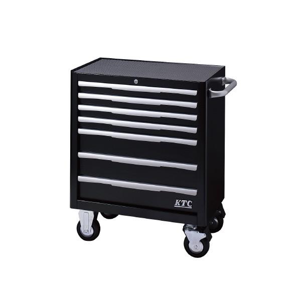 KTC EKW-1007BK ローラーキャビネット (7段7引出) ブラック : ktc-ekw-1007bk : バイクマン 2号店 - 通販 - Yahoo!ショッピング