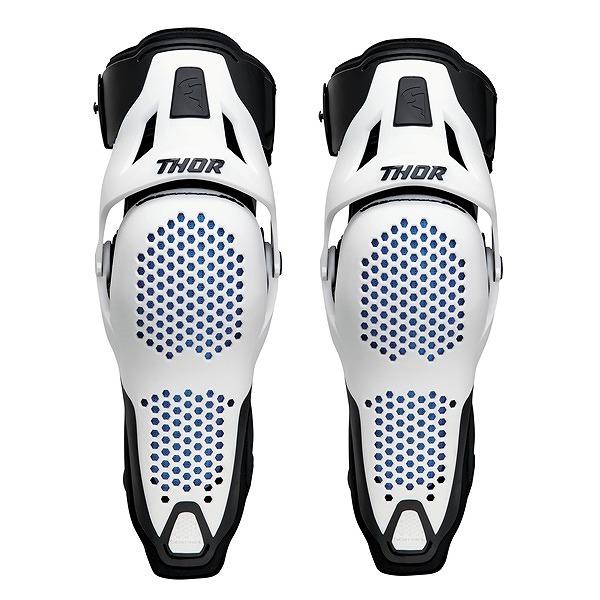 THOR ソアー 2704-0612 SENTINEL LTD ニーガード ホワイト L/XL 左右セット ニーシンガード プロテクター 膝 ひざ ウエストウッド : バイクマン 2号店 ...