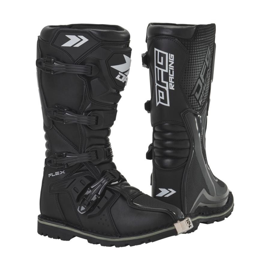 DFG DG0401-001-045 フレックスブーツ オフロード ブラック 30.0cm バイクオフロード 靴 通気性 : バイクマン 4ミニストアー - 通販 - Yahoo!ショッピング